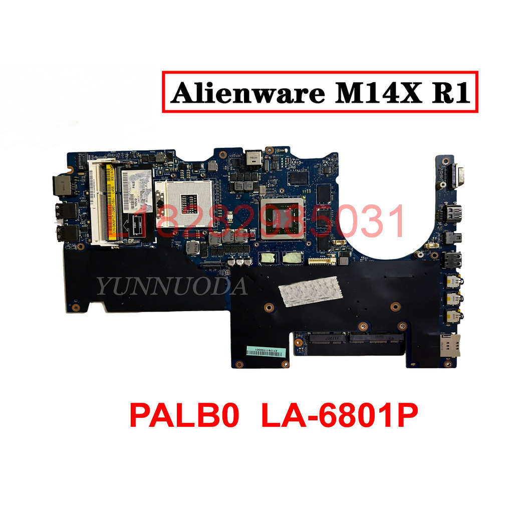 Dell DELL M14X R1 Motherboard M14X R2 Motherboard LA-6801P LA-8381P ...