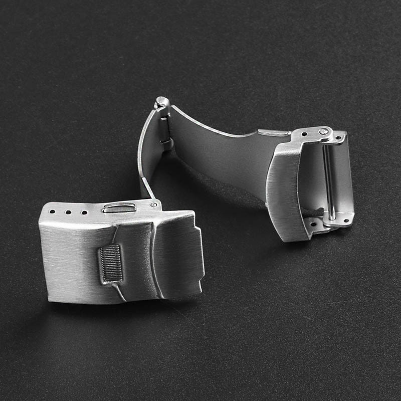 Diver Stainless Steel Watch Buckle Clasp 14mm 16mm 18mm 20mm for SEIKO ...