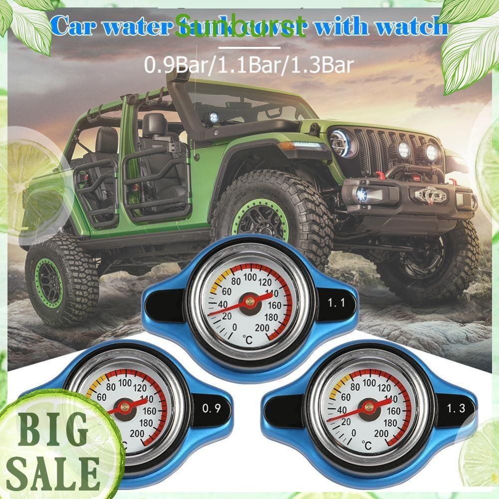 Big Head Temperature Gauge Water Temp Meter with Thermostatic Radiator ...