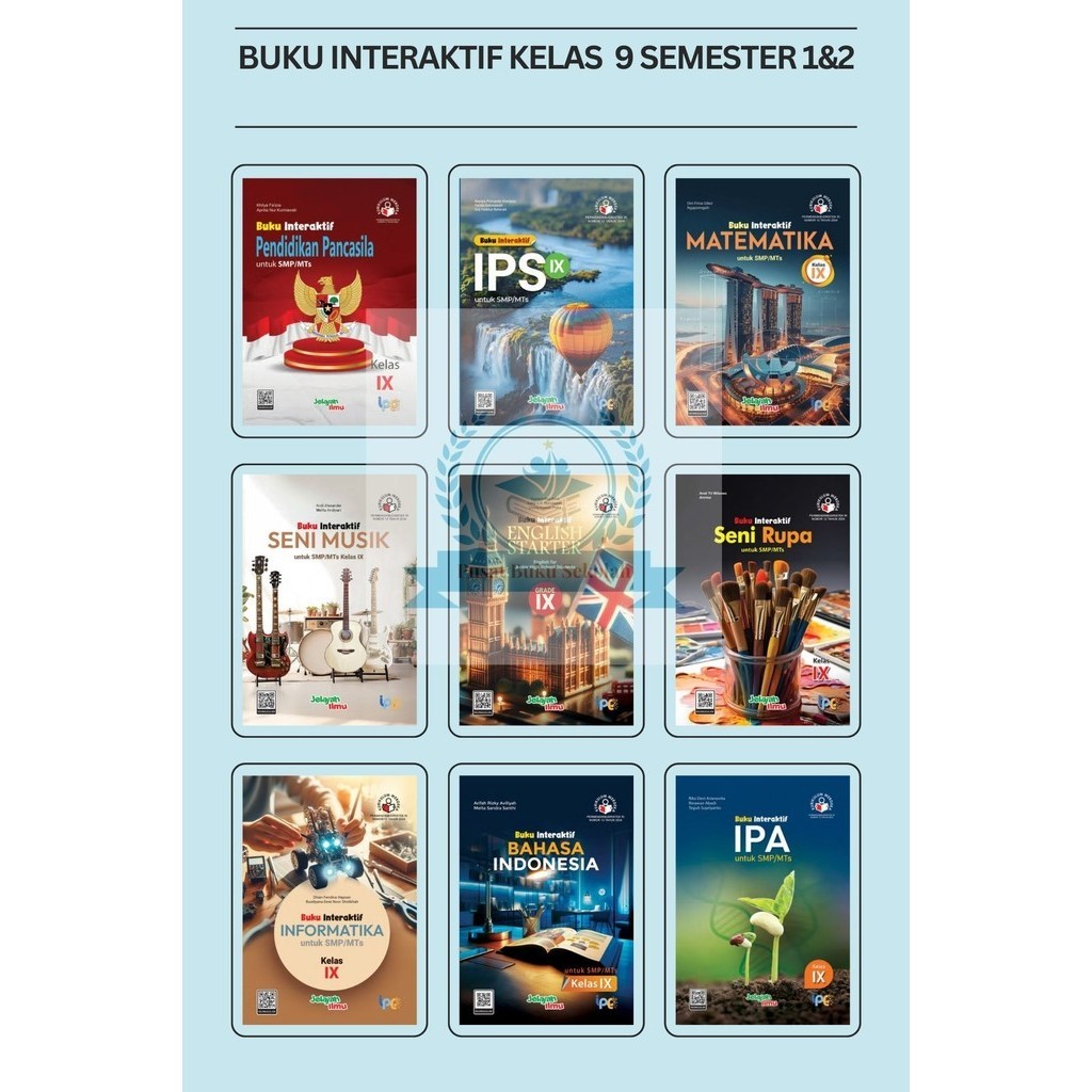 Interactive Package Book Class 9 Junior High School Independent ...