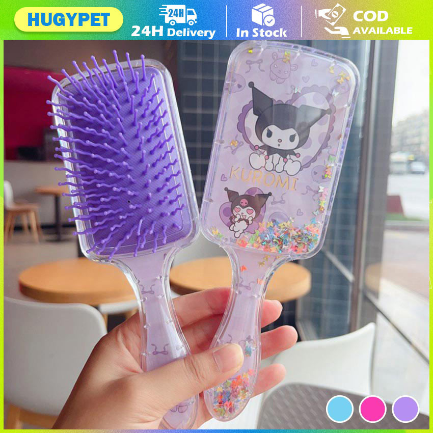 Sanrio Flowing Sand Five Pointed Star Massage Comb Kuromi Anime Melody ...