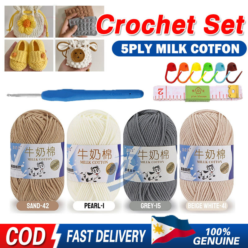 【2024 New】Beginner Crochet Kit For Adults Knitting Starter Kit Adults ...