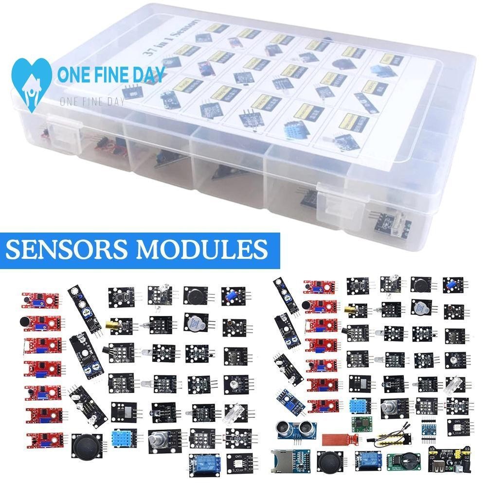 Assorted Sensor Module Kit For Arduino Raspberry Pi 45 Sensors To Power 1 Robot Project Starter