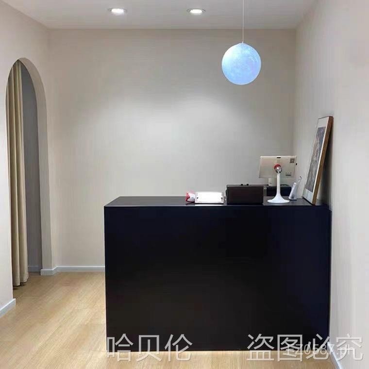 Front Desk Bar Modern Minimalist Company Store Lacquered Cashier Desk ...
