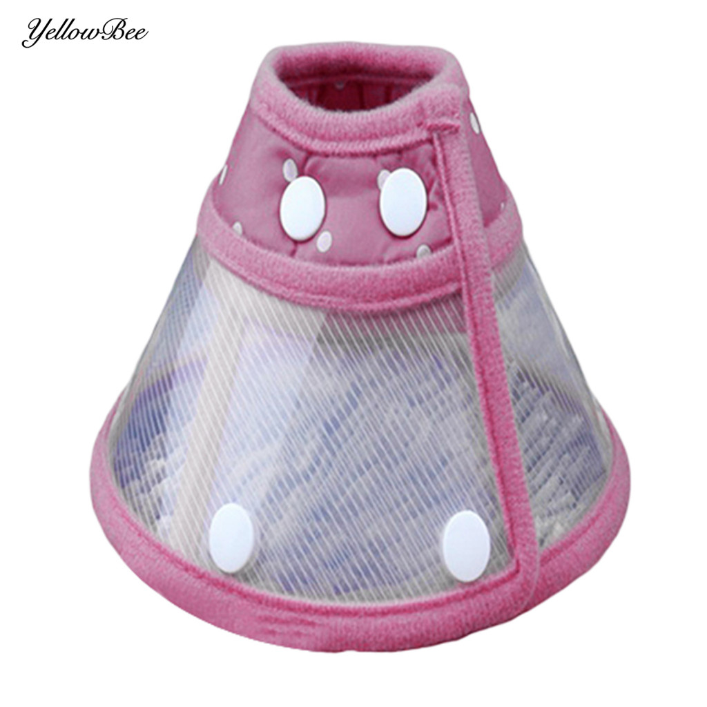 Dog Neck Protector Adjustable Portable Reusable Washable Dog Anti-bite ...