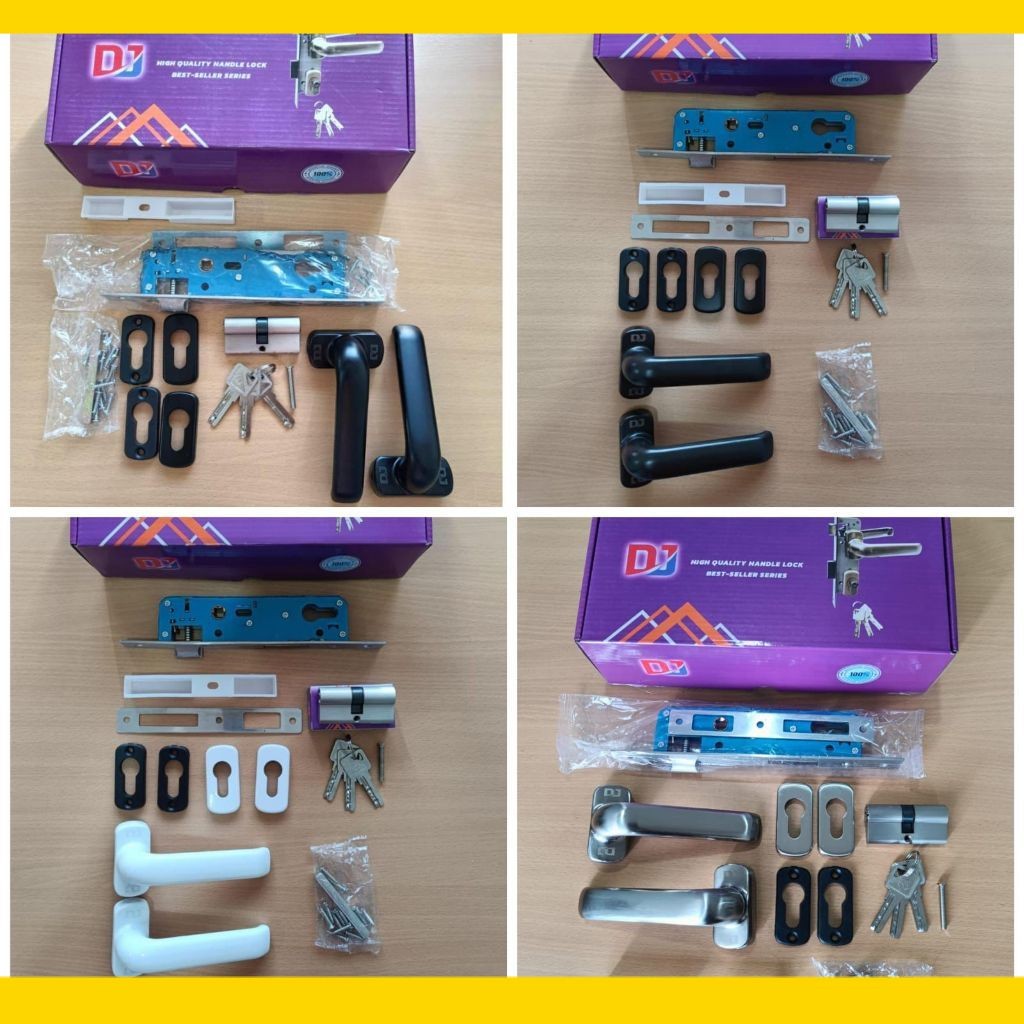 Dj Aluminum Door Lock A31 DJ Handle Misah Door Aluminum Glass A31 ...