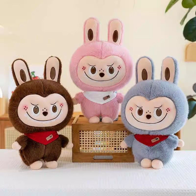 Cici Popmart Labubu Plush Doll Cute Stuffed Toys Birthday Christmas ...