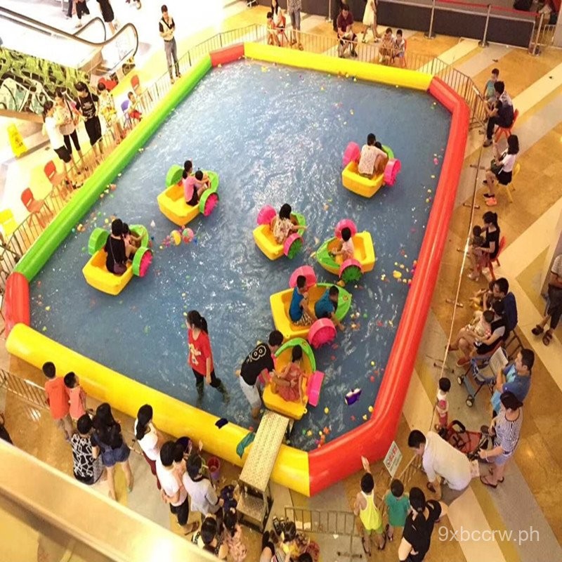 Large Inflatable Pool Inflatable Swimming Pool Outdoor Stand Pool Hand ...