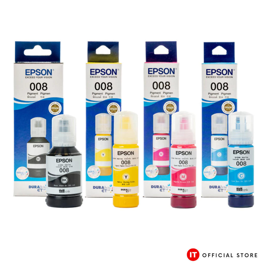 Epson Genuine 008 Pigment Ink | Original Ink Bottle | Shopee Philippines