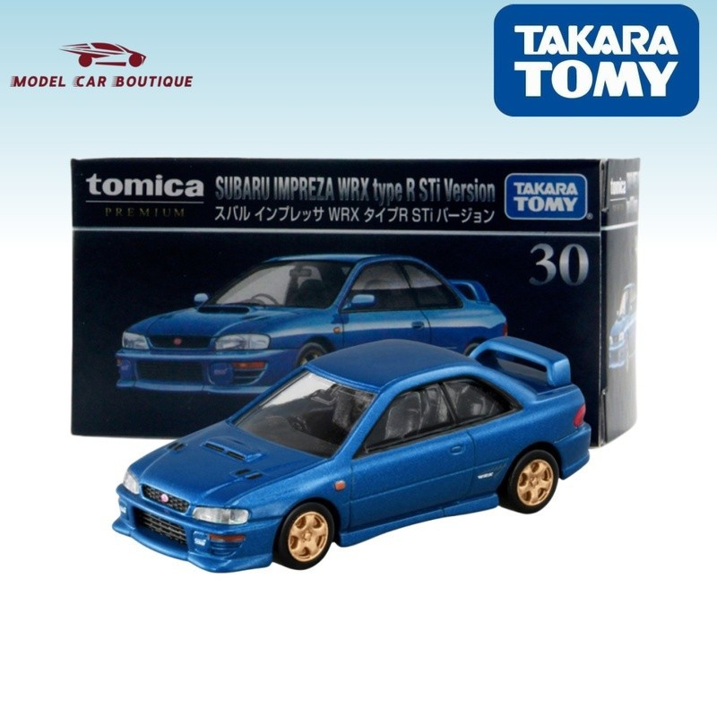 TOMY Genuine Tomica 1:64 Alloy| Black Box TP Series SUBARU WRX type R ...