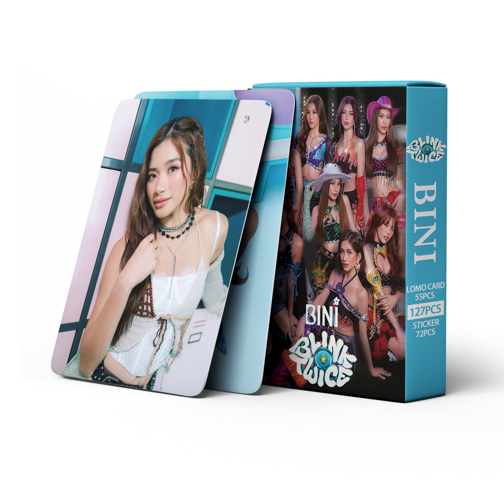 30-55pcs BINI SB19 Blink Twice Photocard Grand BINI SB19 verse concert ...