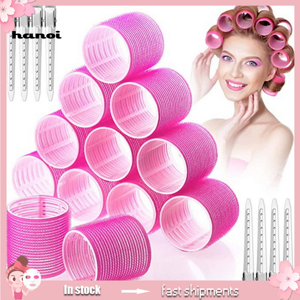 HAN_ Create Waves and Retro Curls Hair Rolling Curler Easy Diy Hair ...