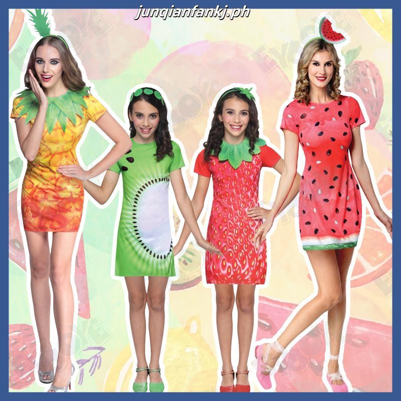 Halloween Kindergarten Adult Child Parent-Child cos Fruit Kiwi ...