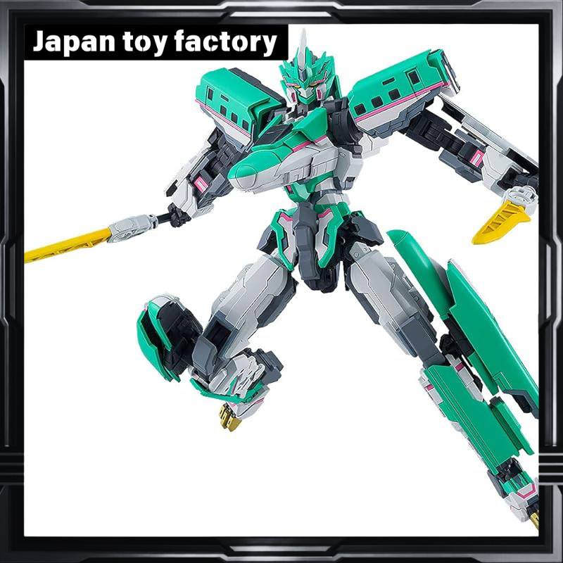 MODEROID Shinkansen Transforming Robot Shinkalion Z Shinkalion Z E5 Hayabusa Non-Scale PS & ABS ...