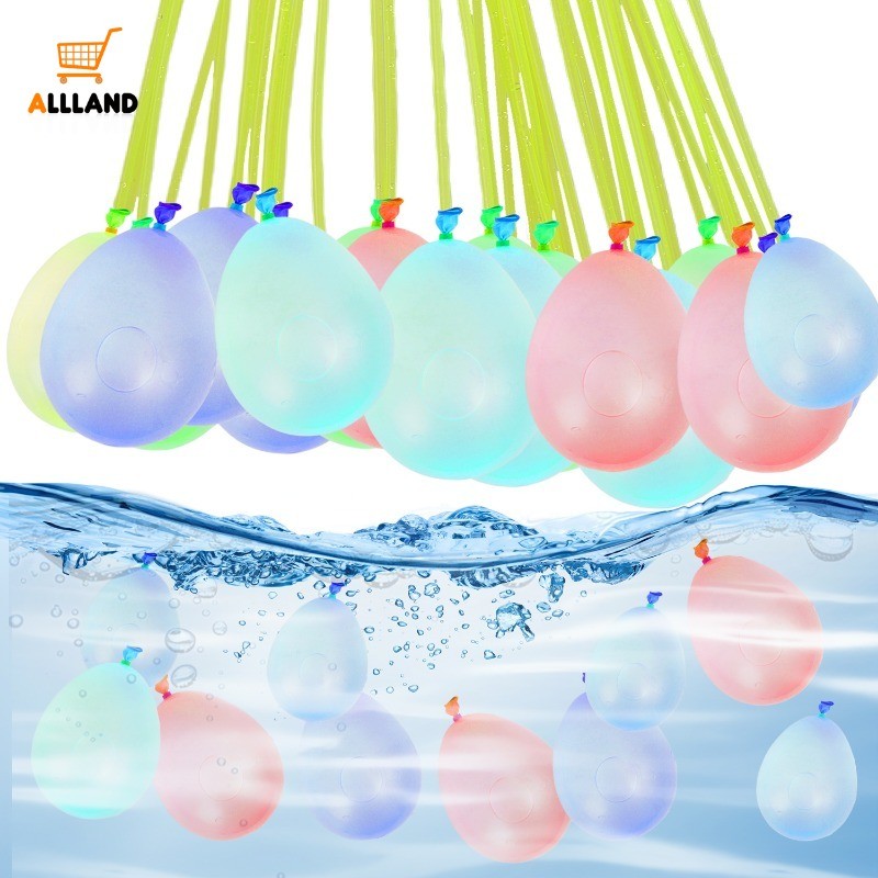 Colorful Easy Fill Water Balloons - Mini Latex Water Balls Summer Fun ...