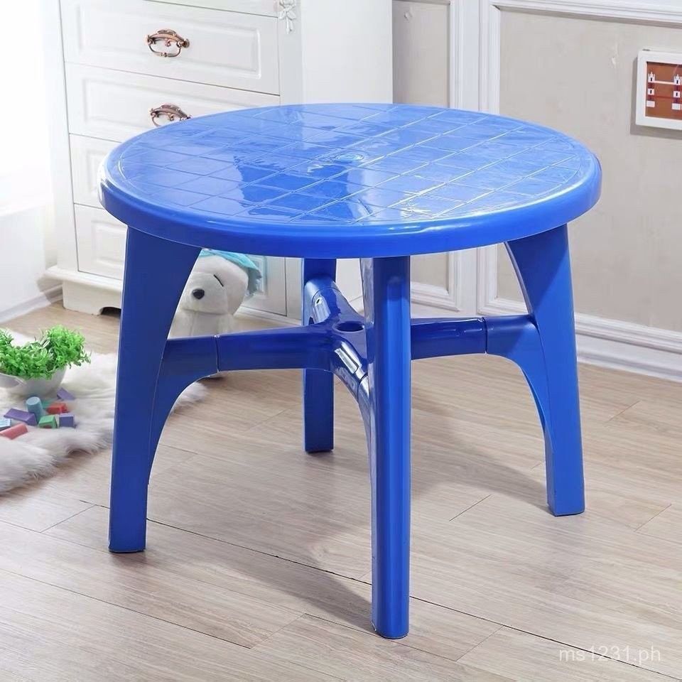 Round Table Plastic Table Beer Dining Table Chair BBQ Stall Food Stall ...