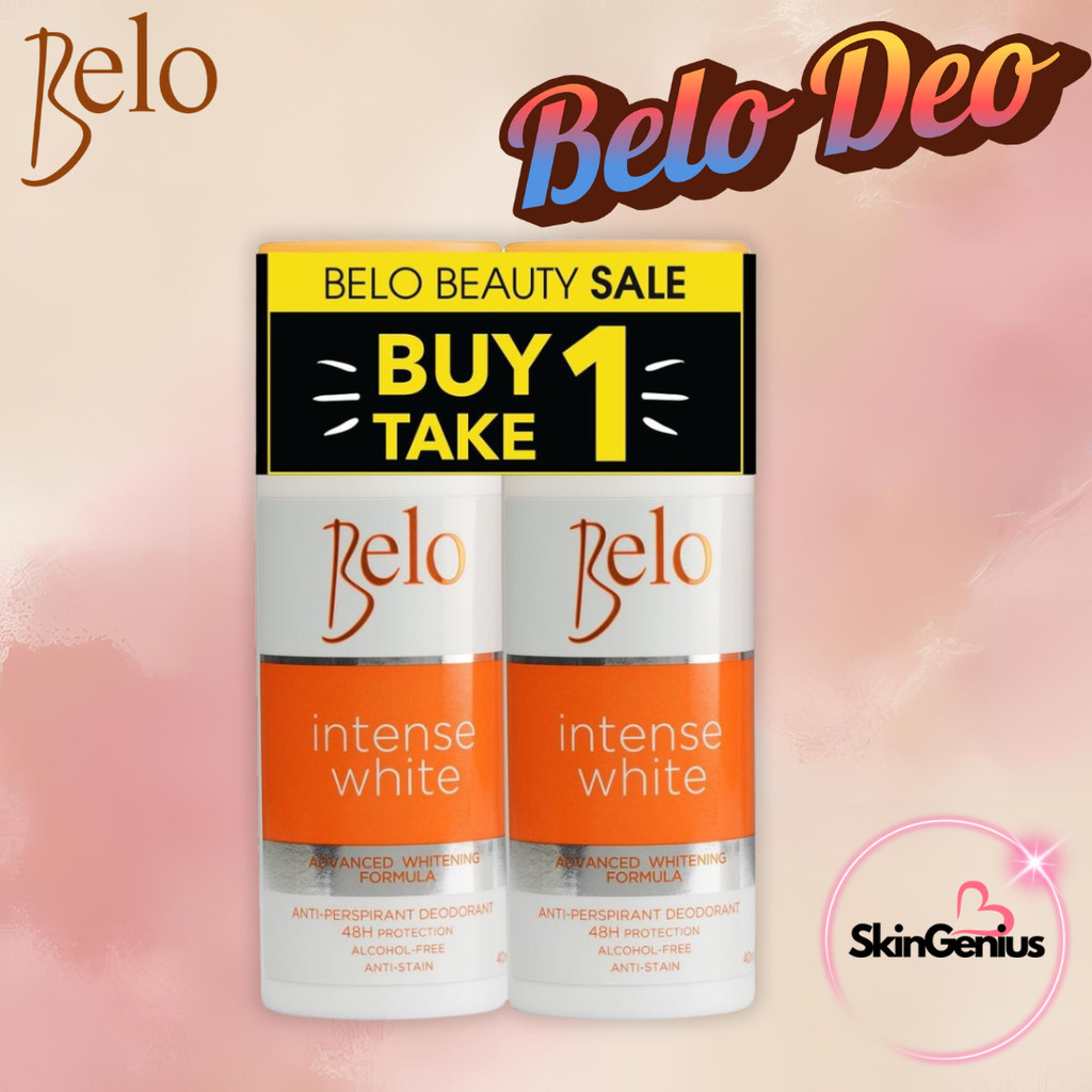 BELO Deo Intense White Roll-on 40mL Deodorant and Body Care Anti ...