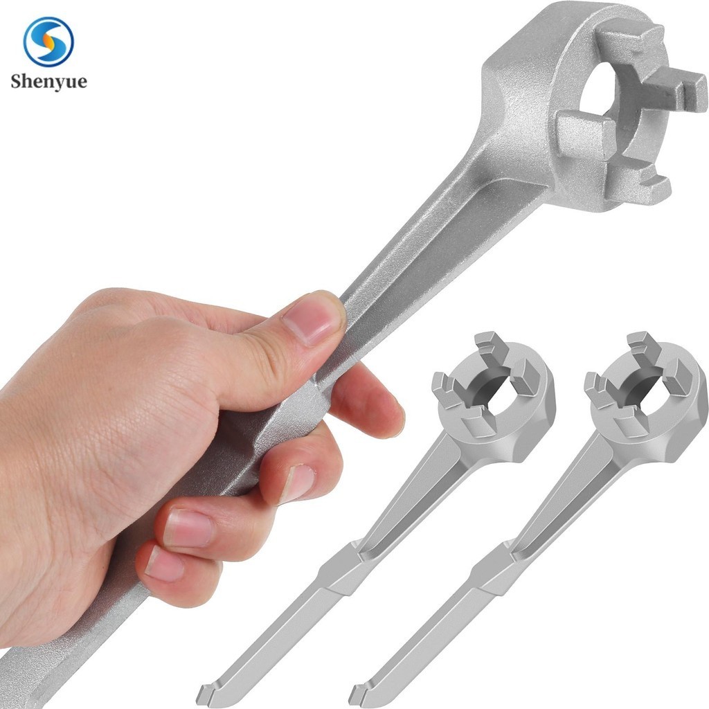 2Pcs Oil Barrel Cover Wrench Barrel Bung Wrench Drum Plug Wrench for 10 ...