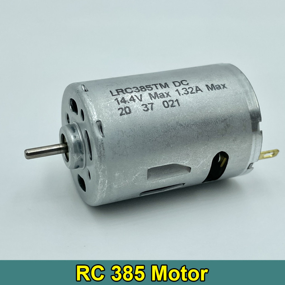 R RC-385 6-24V Micro DC Motor 16000RPM High Speed Micro Carbon Brush ...