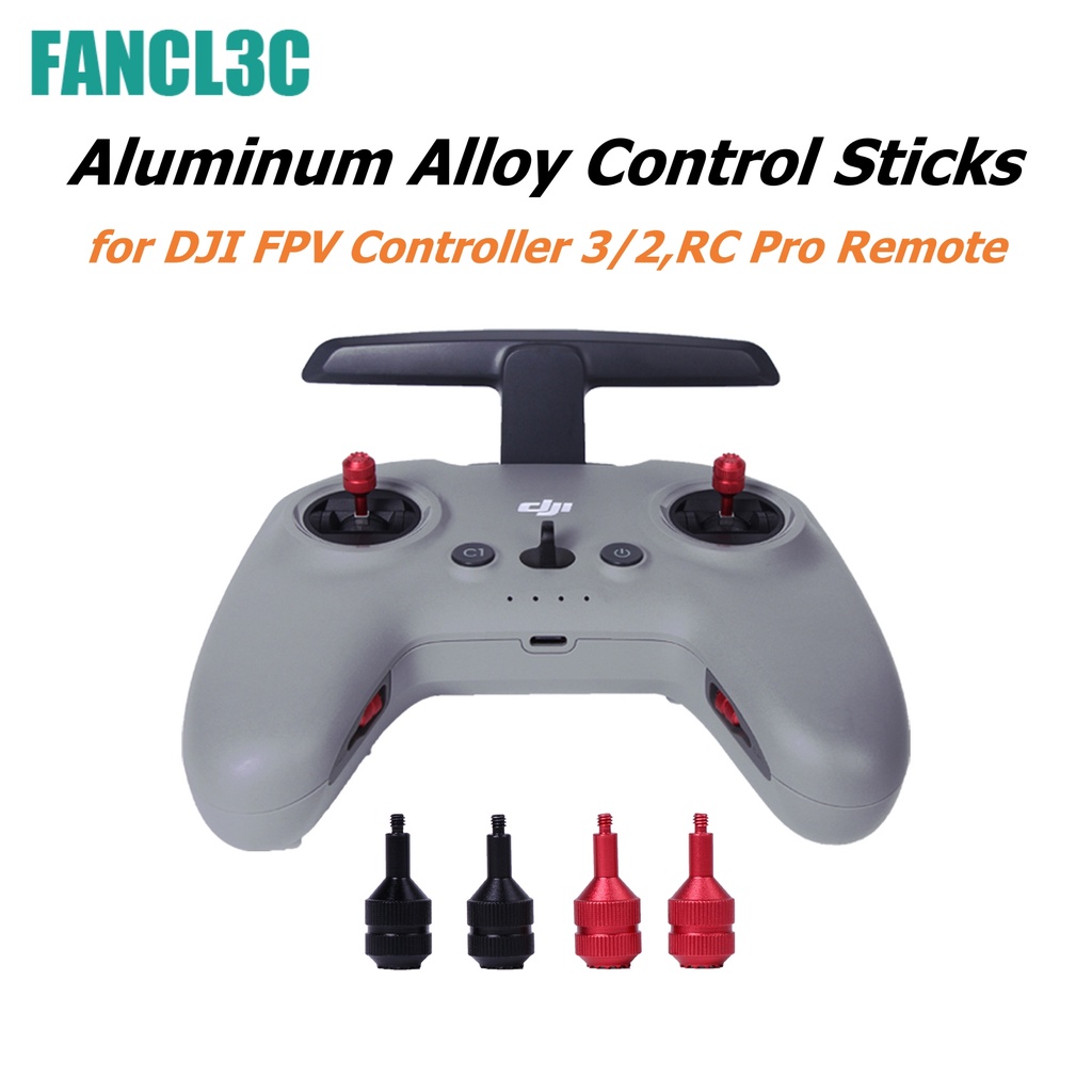 Aluminum Alloy Control Sticks for DJI FPV Contreoller 3/2/RC Pro Remote ...