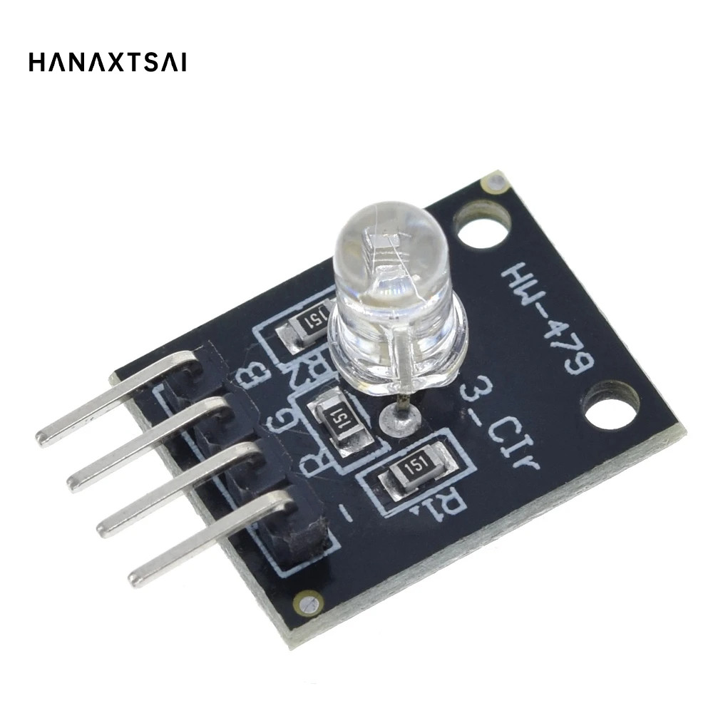 Smart Electronics FZ0455 4pin KEYES KY-016 Three Colors 3 Color RGB LED ...