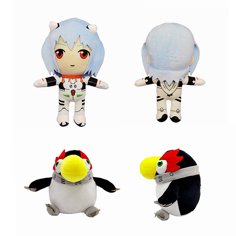 2024 New Style Evangelion Doll Ayanami Rei plush plush Toy Anime ...