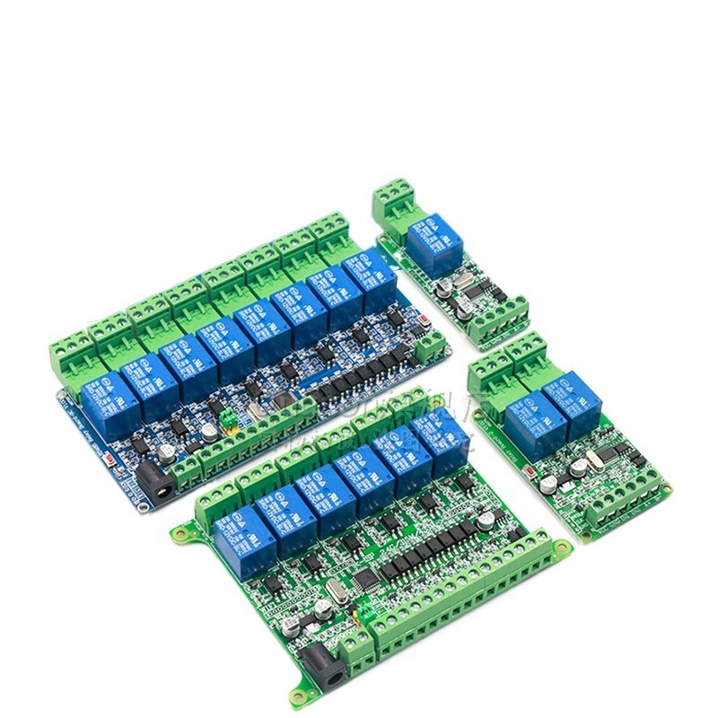 Modbus1 2 4 6 8-way 12V24V relay module switch input and output TTL ...