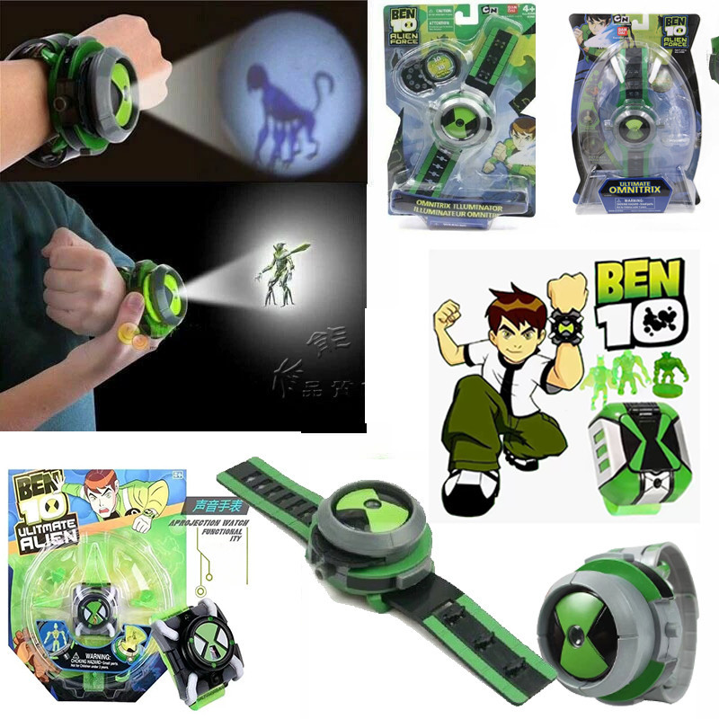 Ben 10 Watch Ultimate Omnitrix Style Projector Watch Kids Toys Omnitrix Multifunction Watch ...