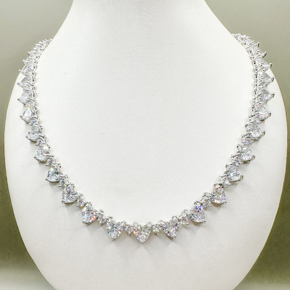 JACATEL Valentina Tennis Necklace | Shopee Philippines