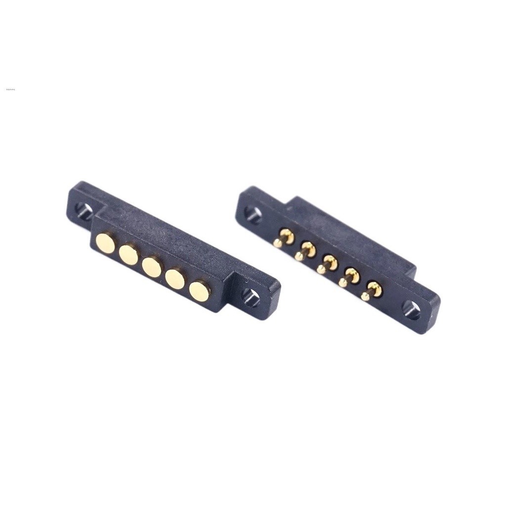 POGO PIN pogo pin connector 5P 2.54 mm male and female socket board ...