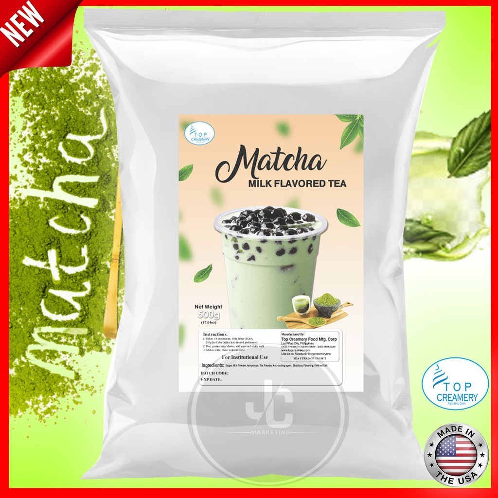Top Creamery™ Matcha Powder Drinks 500g and 1kg | Matcha Powder for ...