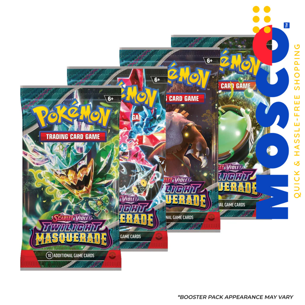 Booster Pack - Twilight Masquerade [SV6] Pokemon Trading Card Game | English TCG | Shopee ...