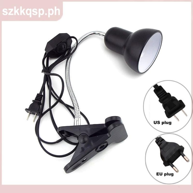Adjustable E27 Light Bulb Base Flexible Desk Lamp Holder Socket Desk ...