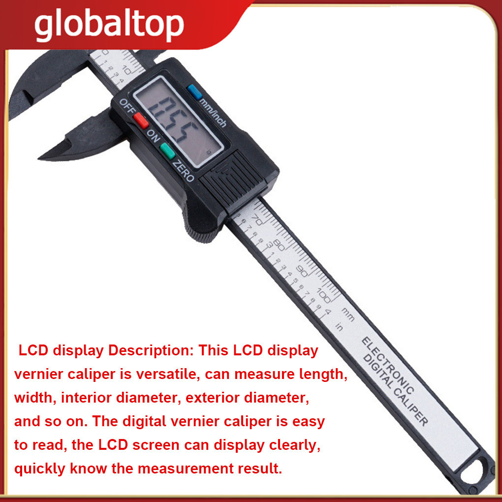 1/2/3 Digital Caliper Accurate Angle Gauge Equipment LCD Screen 100mm ...