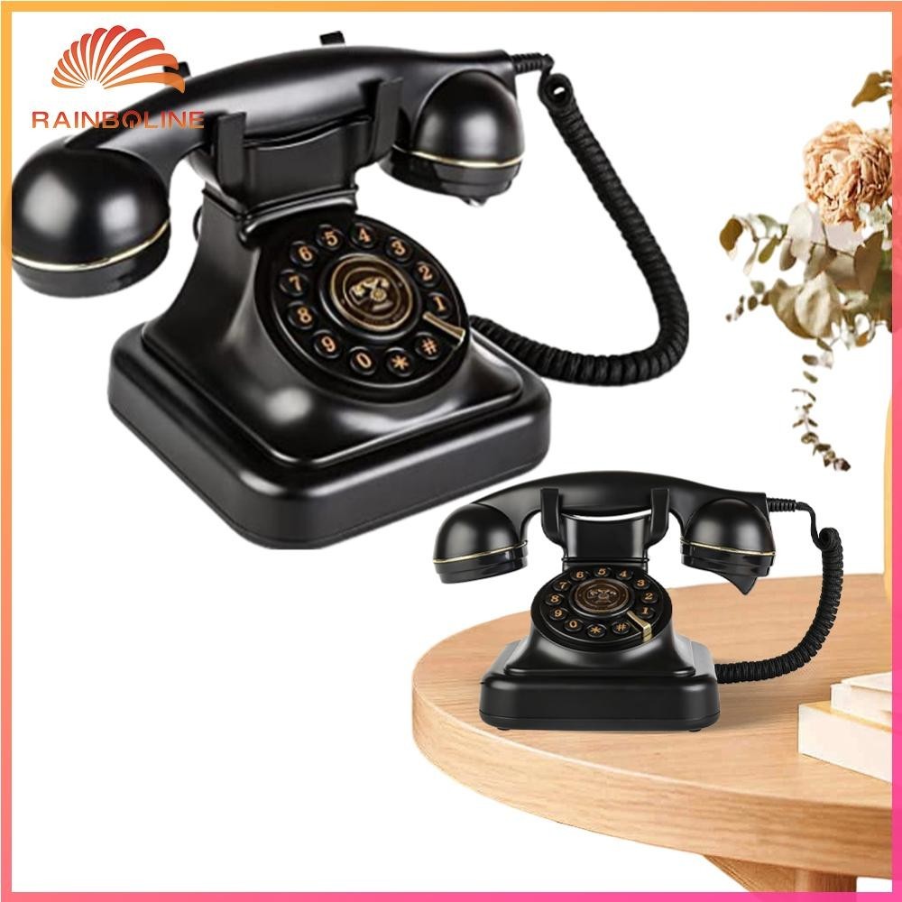 Rain Antique Telephone Wedding Telephone Book Phone Message Recording ...
