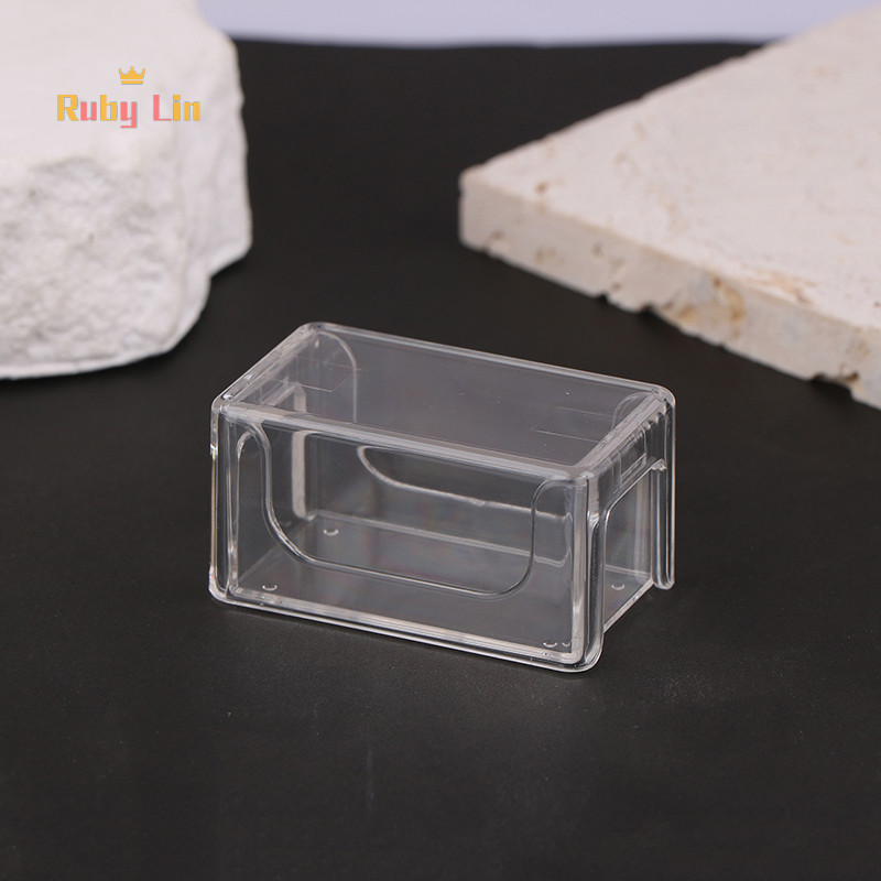 Ruby Lin Billiard Chalk Storage Plastic Acrylic Box Carom Pool Chalk ...