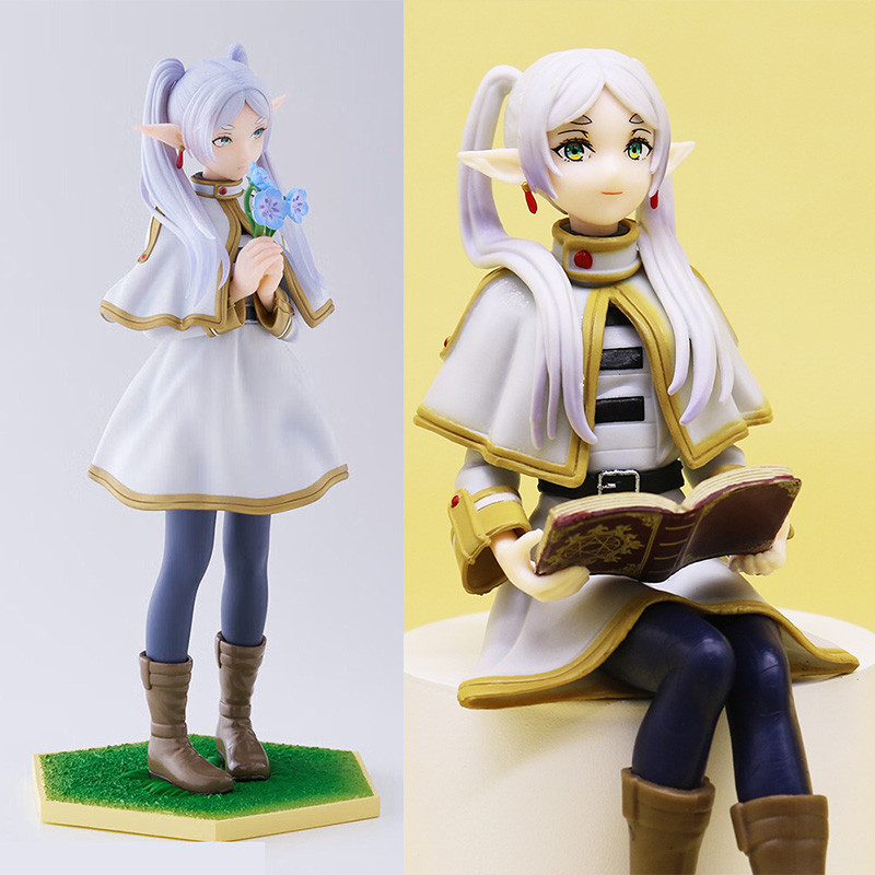 Frieren: Beyond Journey's End Sitting Action Figure Frieren Model Gifts ...