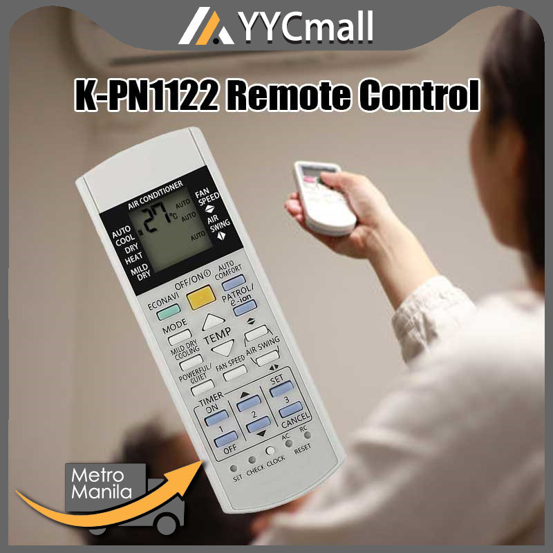K-PN1122 Universal Remote Control For Split Type Aircon Replacement ...