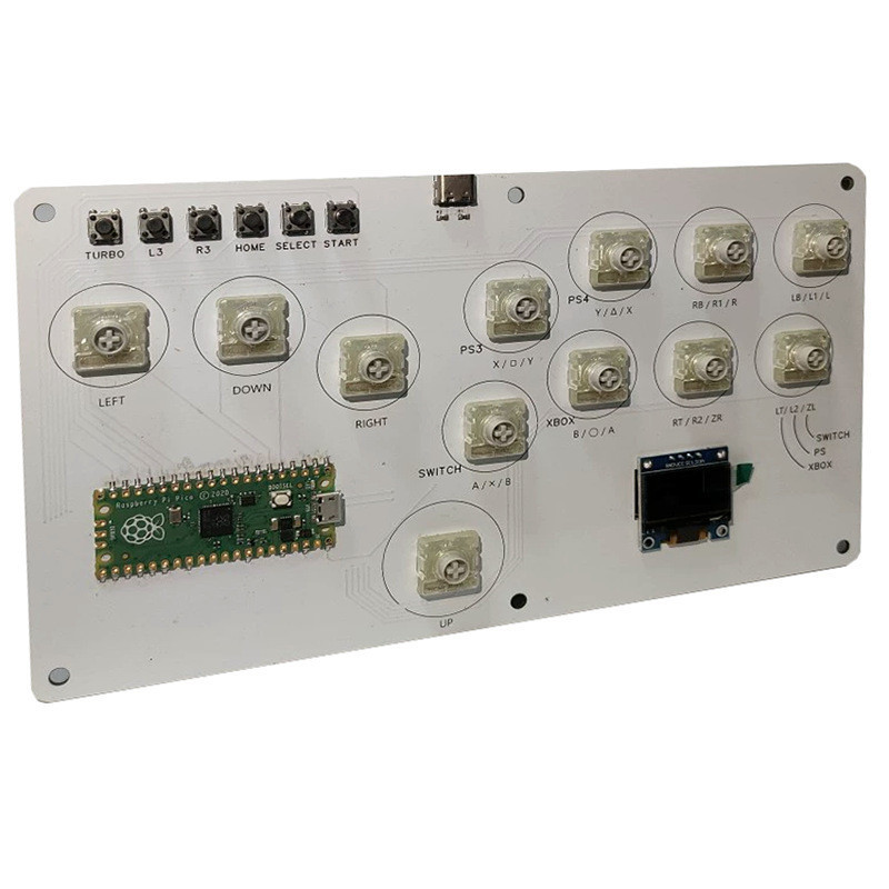 Yixi Authentic Raspberry Pie Chip 1ms Low-Late HITBOX Street Fighter ...