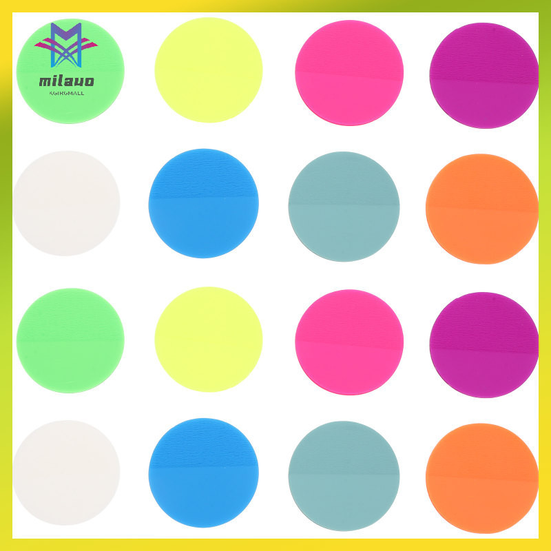 Circular Index Stickers Emblems Sticky Tabs Page Adhesive Notes Round ...