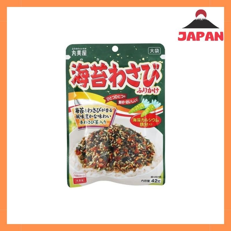 Marumiya Nori Wasabi Furikake Large Bag 42g | Shopee Philippines