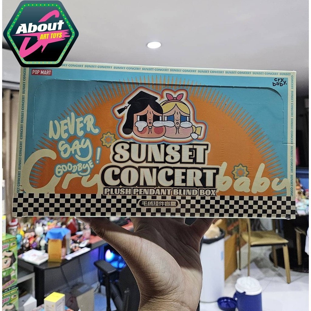 Crybaby Sunset Concert Series-Plush Pendant Blind Box By Popmart ...