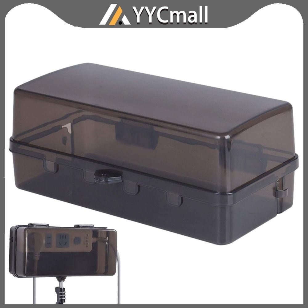 1Pcs Plastic Anti-theft Extension Lead Cover Waterproof Weatherproof ...