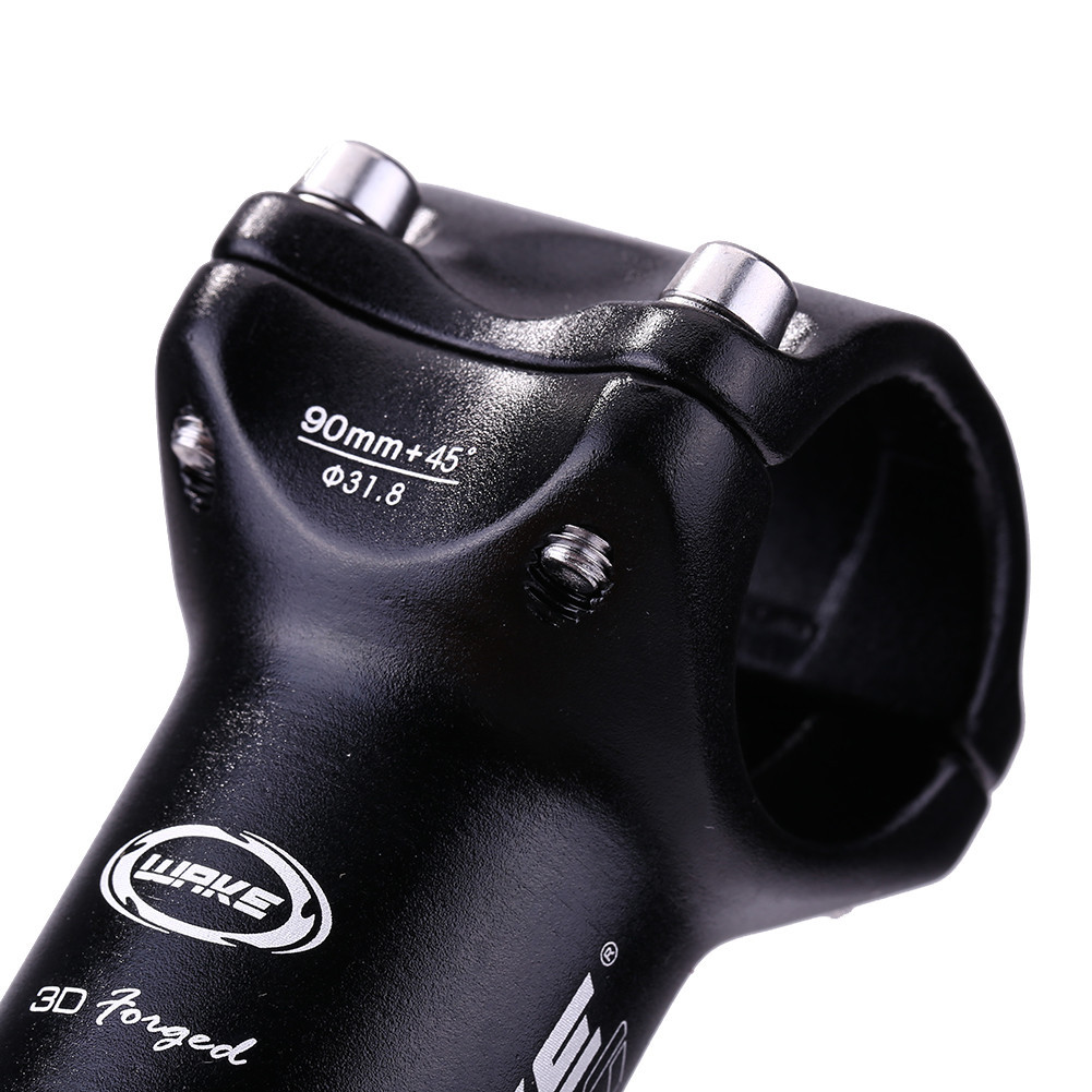 WAKE Bicycle Stem Alloy Positive Negative Stem Mountain Bike 45 Degree ...
