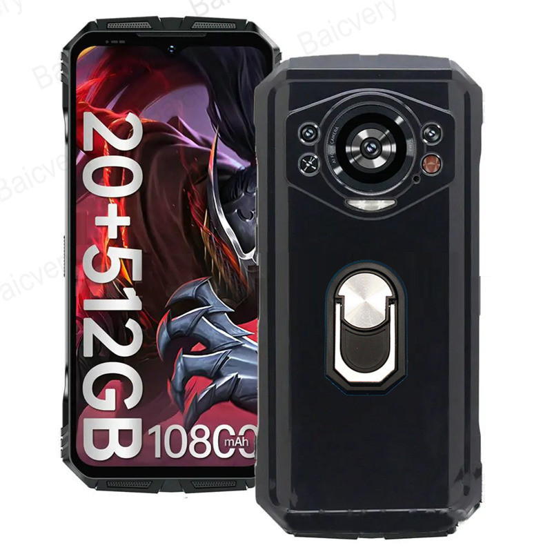 Phone Case Doogee S118 High Quality Transparent Clear Black Shell With ...