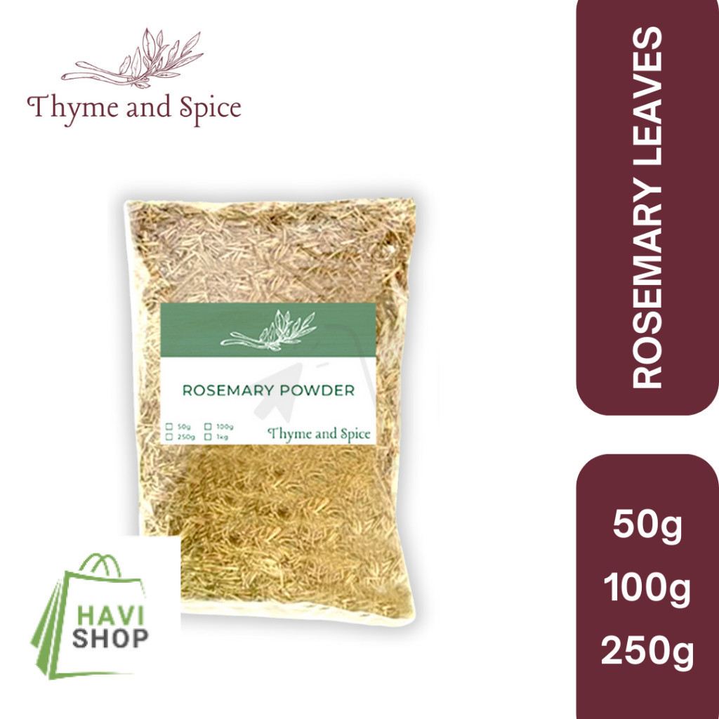 [POUCH] Rosemary Leaves/ Romero/ Domero 50G 100G 250G - Spices️ THYME ...