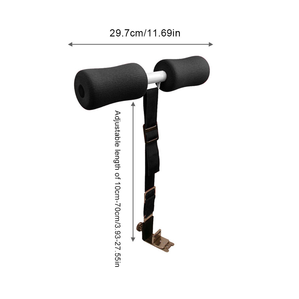 Nordic Hamstring Curl Strap Adjustable Sit Ups Exercise Equipment for ...