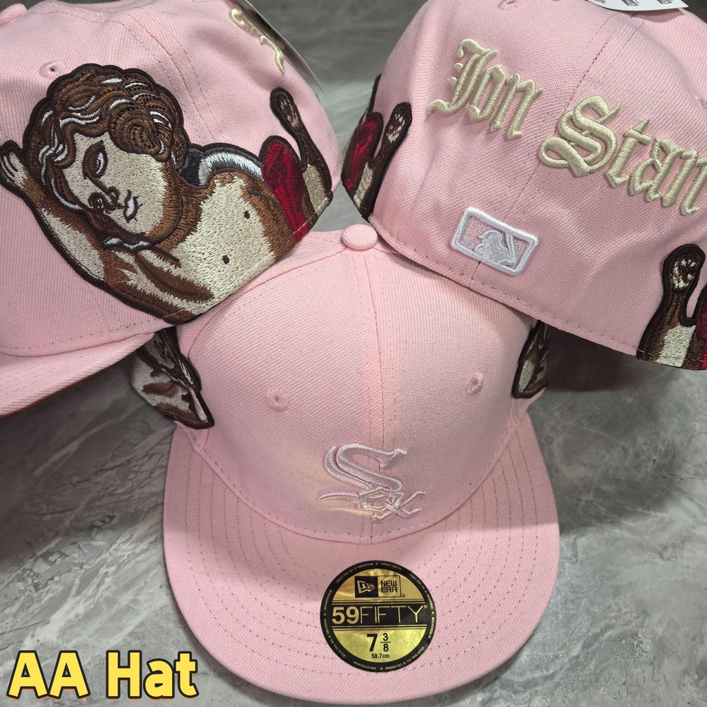 New E.r.a Jon Stan X Chicago White Sox PINK Fitted Hat Bisbal ...