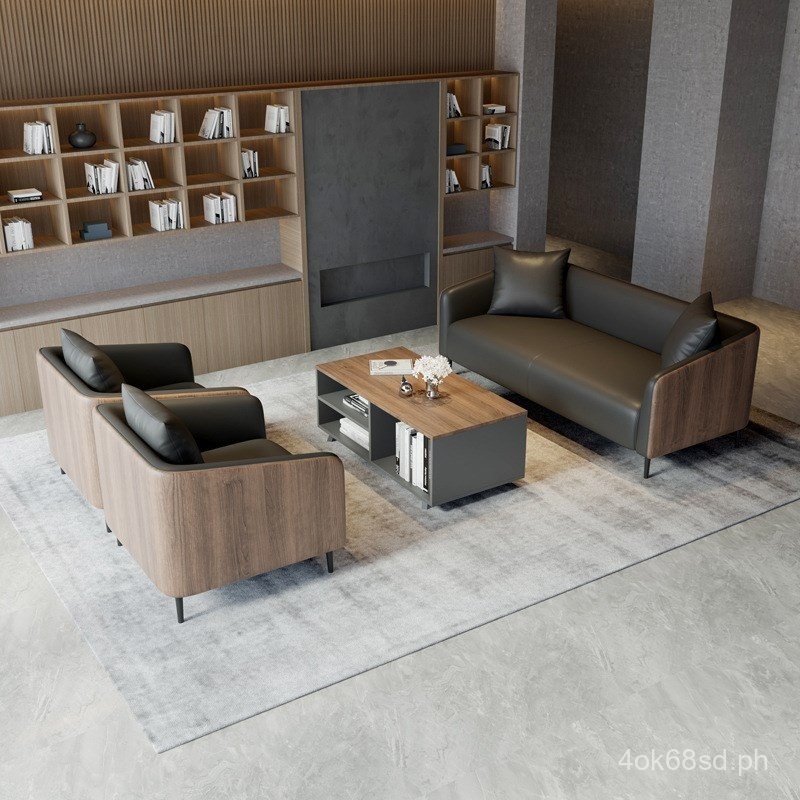 Office Sofa Business Reception Room Office Meeting Simple Modern ...