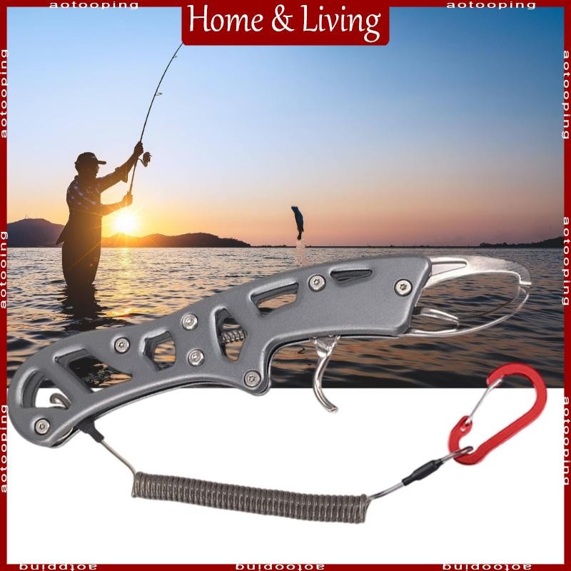 AOTO Fish Lip Grabber Fish Body Clamps Fishing Hand Tool Fish Clamp ...